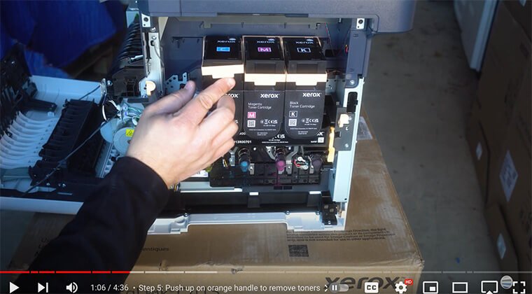 How To Replace The Black Only Imaging Units On Xerox Versalink C410